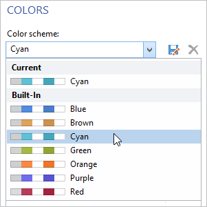 Color Scheme Settings