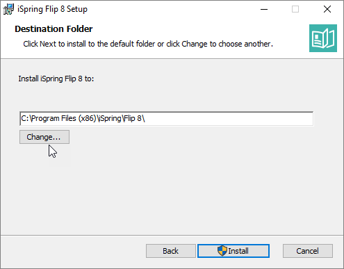 Installing iSpring Flip