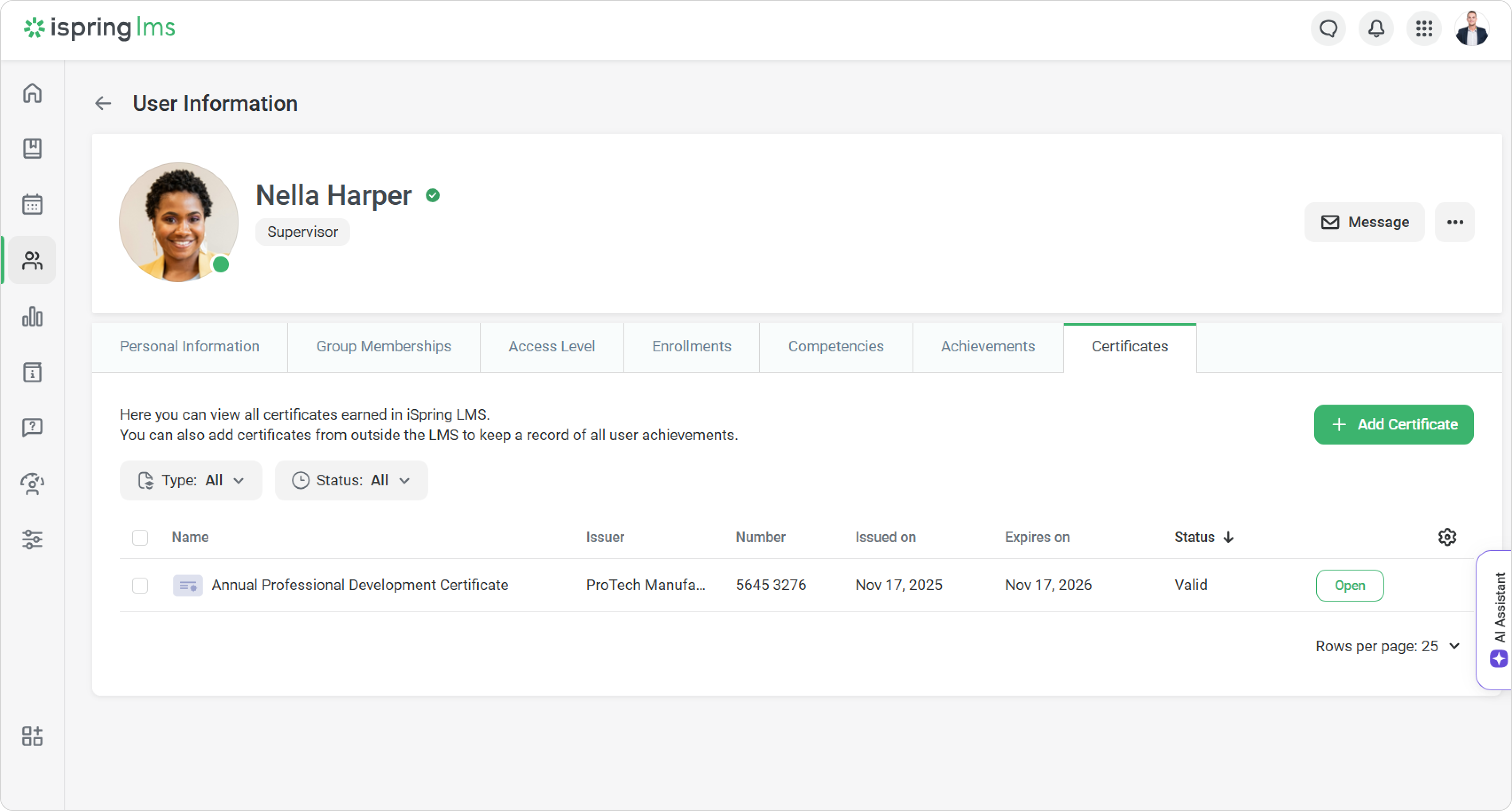 How to Add an External Certificate