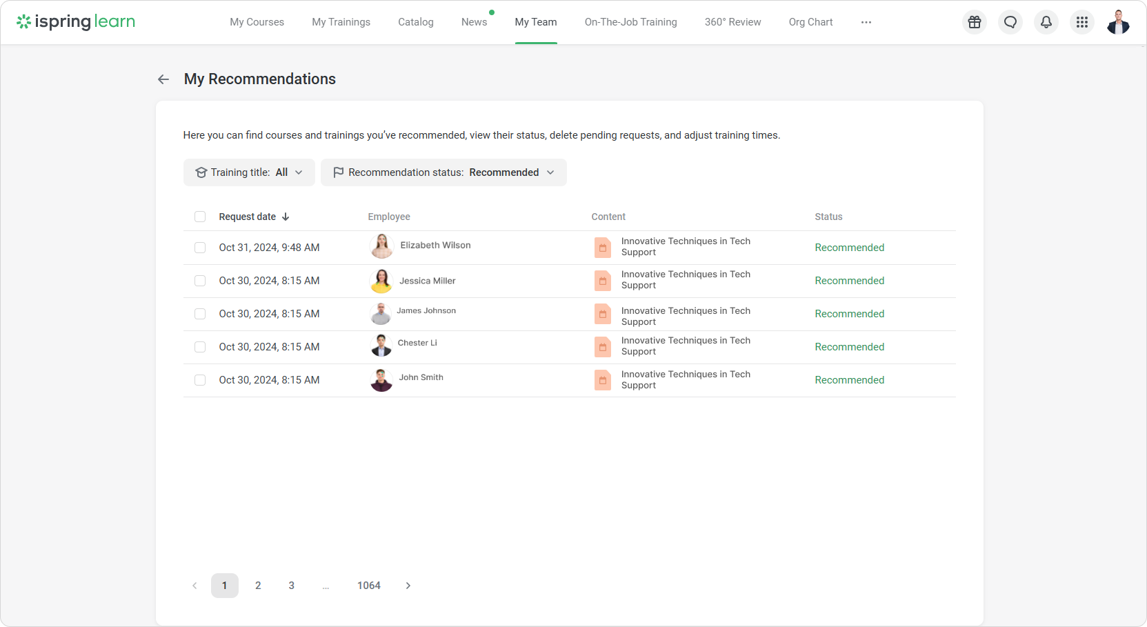 How to Check the Status of Requests