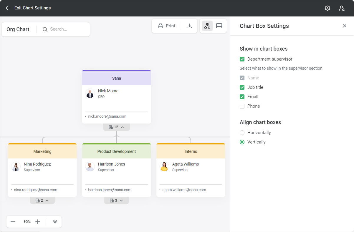 How to Set Up Org Chart