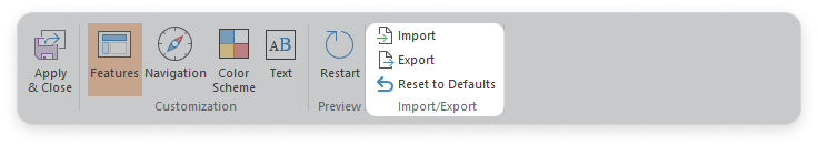 Importing and Exporting Player Settings