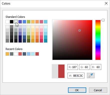 Colors Settings