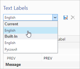 Text Labels