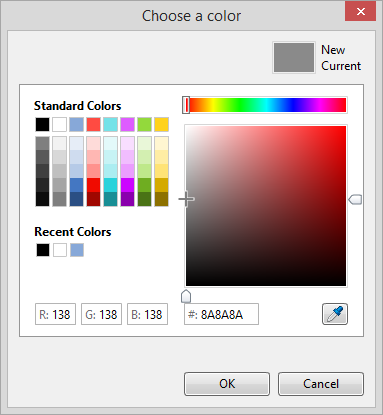 Customizing Color Scheme