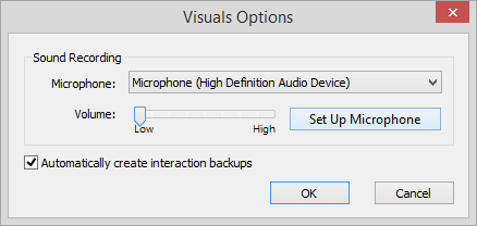 Setting Up the Microphone