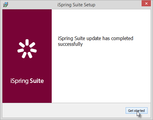 Updating iSpring Suite