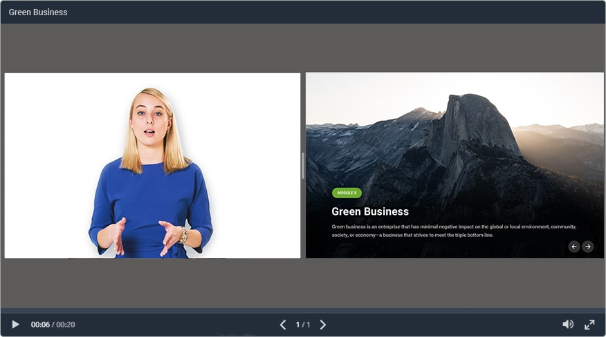 Video Lecture Player