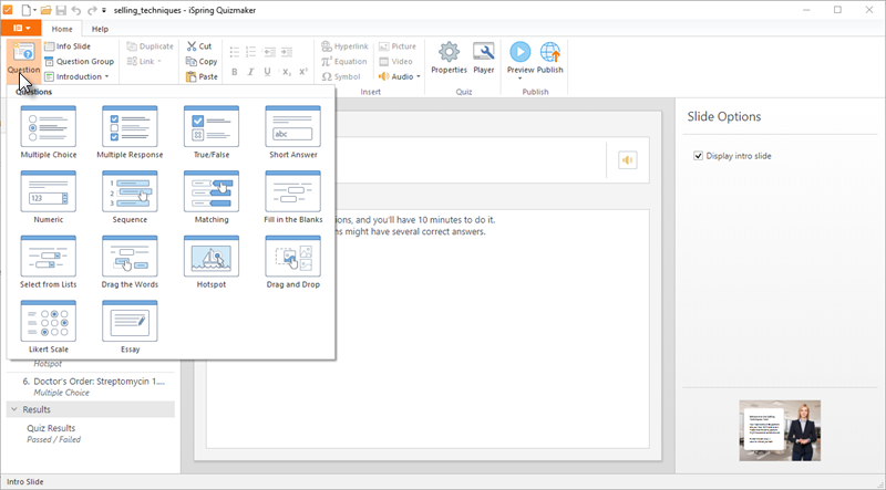 Introduction to iSpring QuizMaker